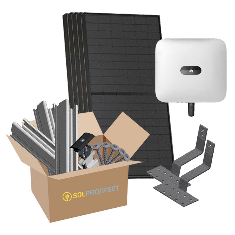 Komplett solcellspaket tegeltak - 10 Kw – Solproffset